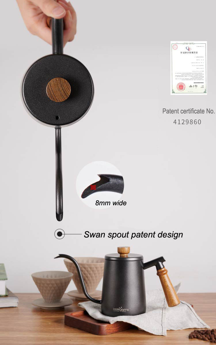 Lookyami Black Gold Plated S/S Drip Kettle – globalcoffeeresources